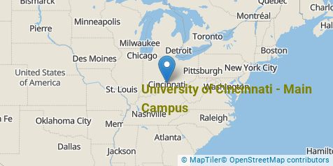 University of Cincinnati - Main Campus Overview